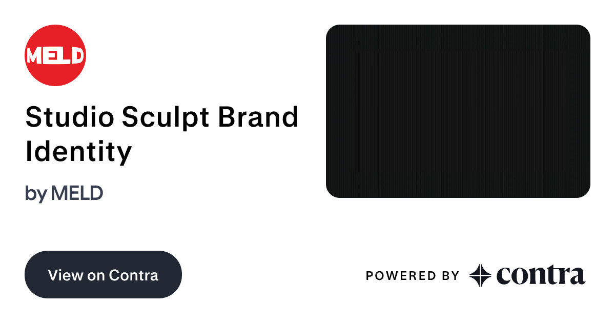 Studio Sculpt Brand Identity by Meld We Are