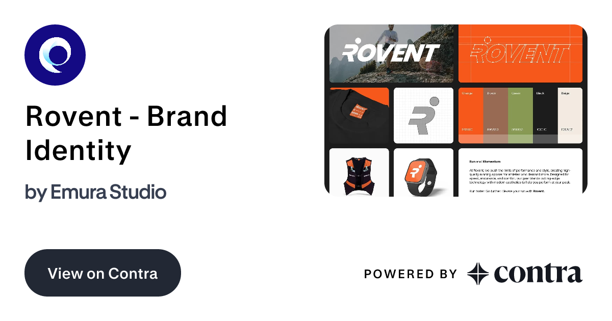 Rovent - Brand Identity by Emura Studio