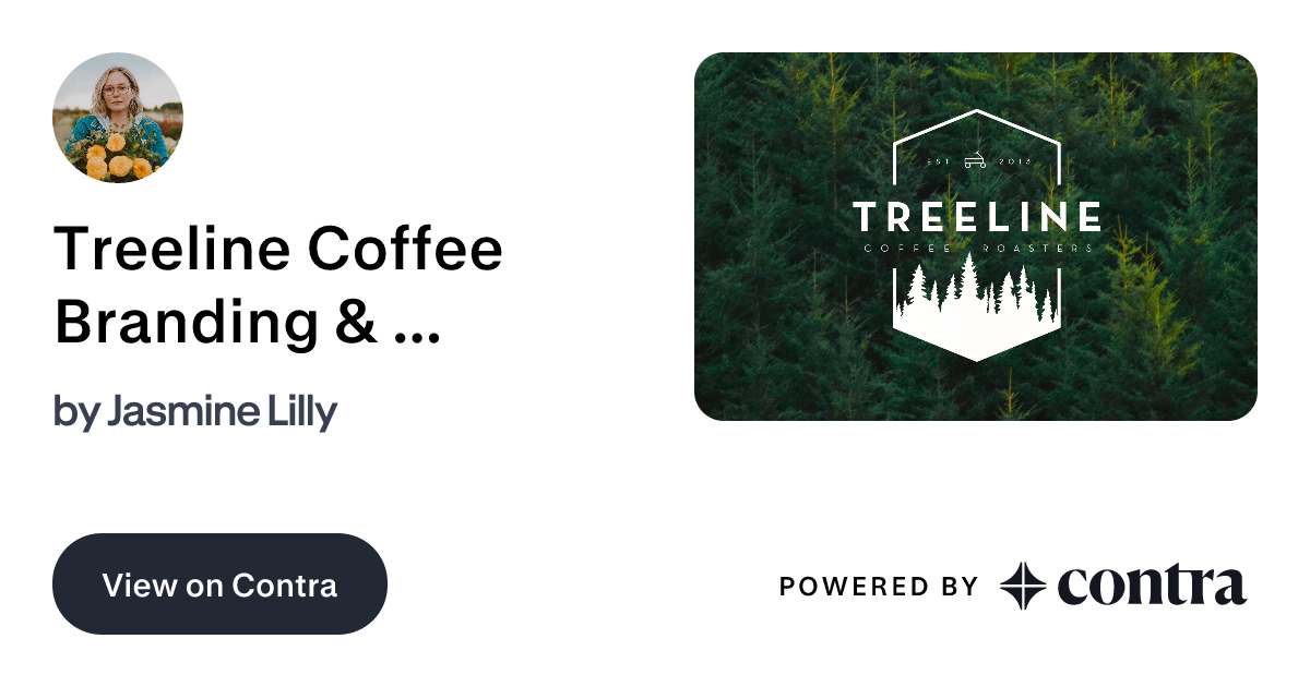 Treeline Coffee Branding & Swag by Jasmine Lilly