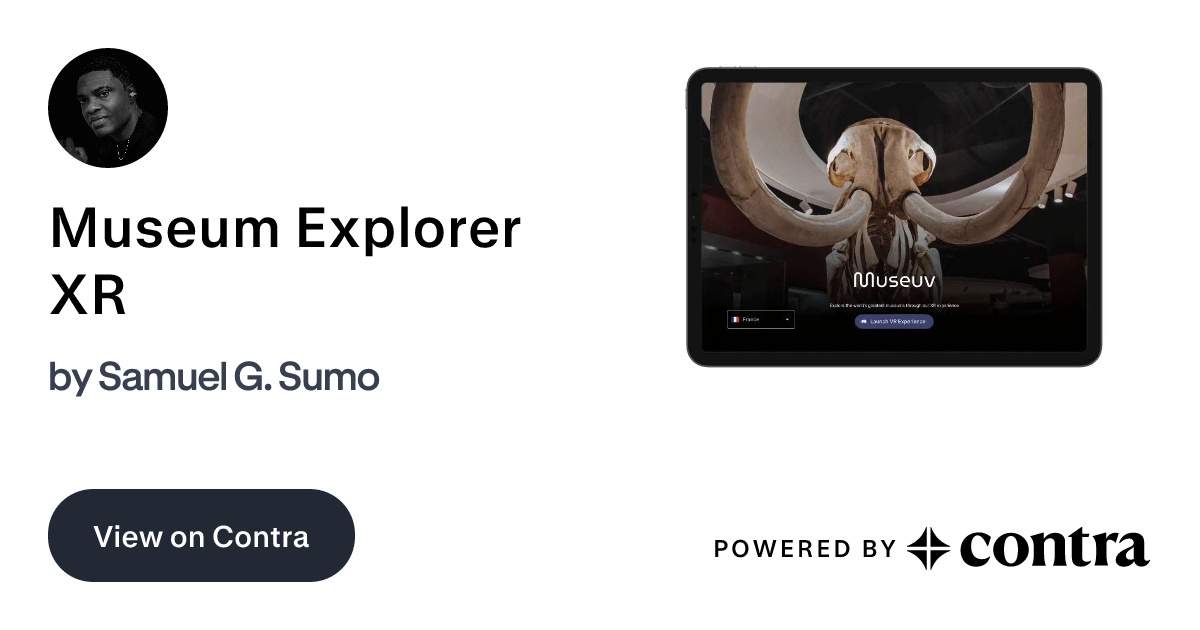 Museum Explorer XR by Samuel G Sumo