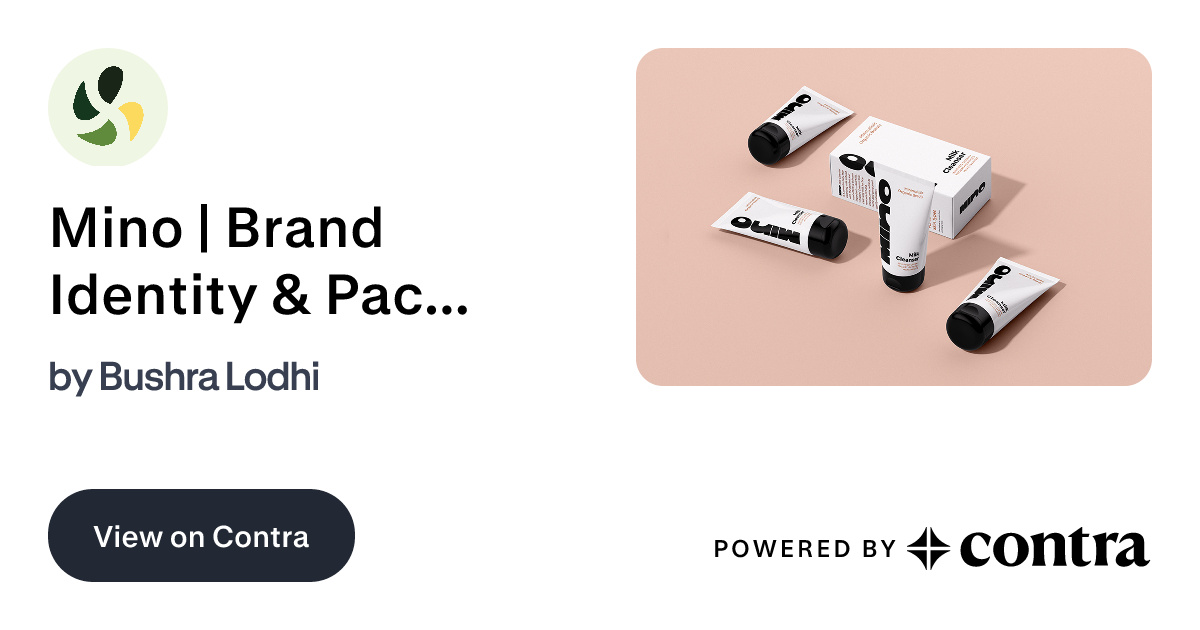 Mino | Brand Identity & Packaging by Bushra Lodhi