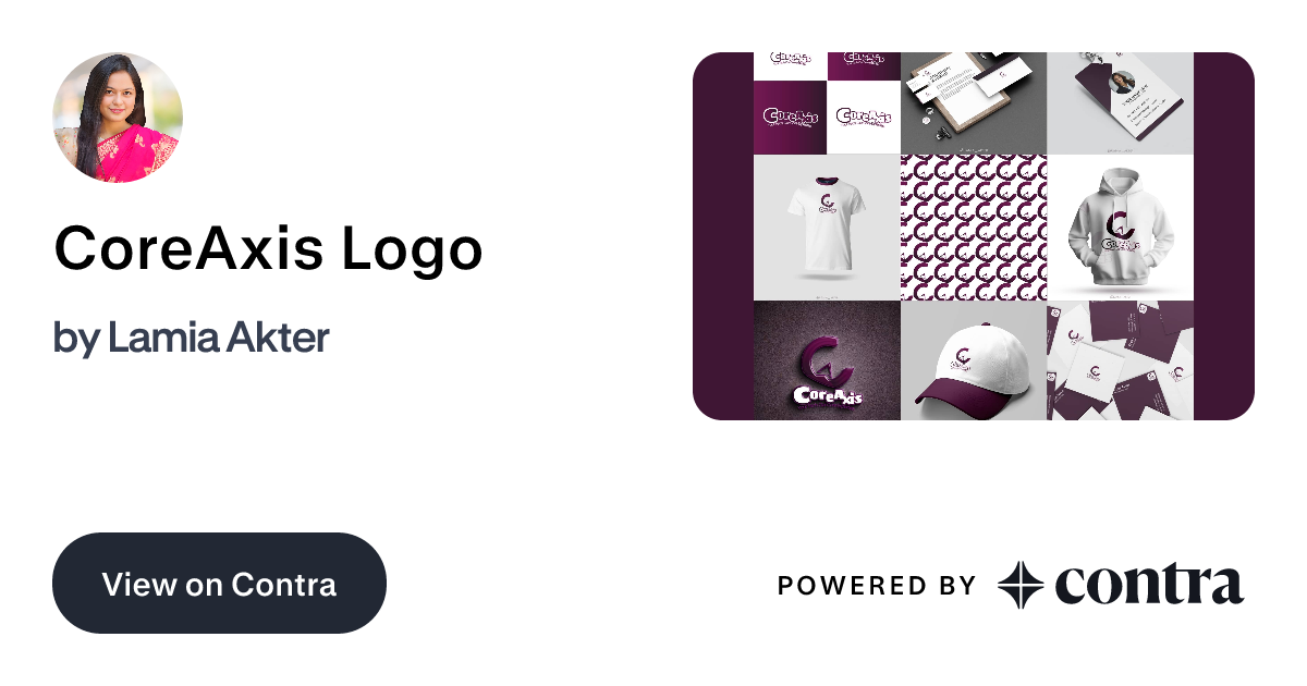 CoreAxis Logo by Lamia Akter