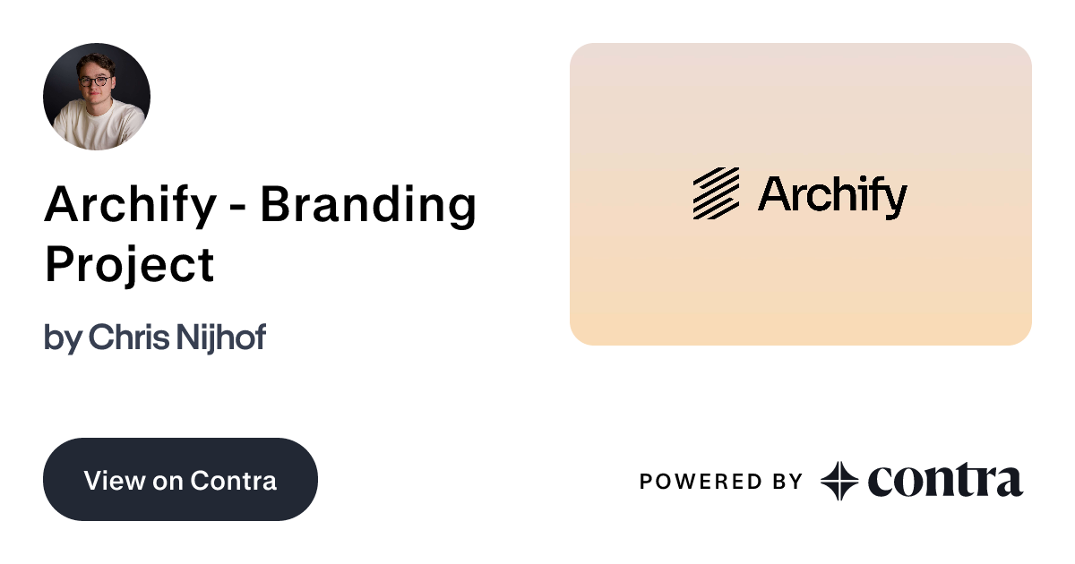 Archify - Branding Project by Chris Nijhof