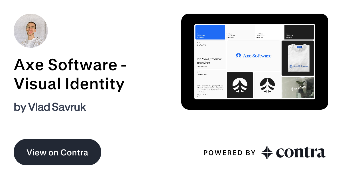 Axe Software - Visual Identity by Vlad Savruk