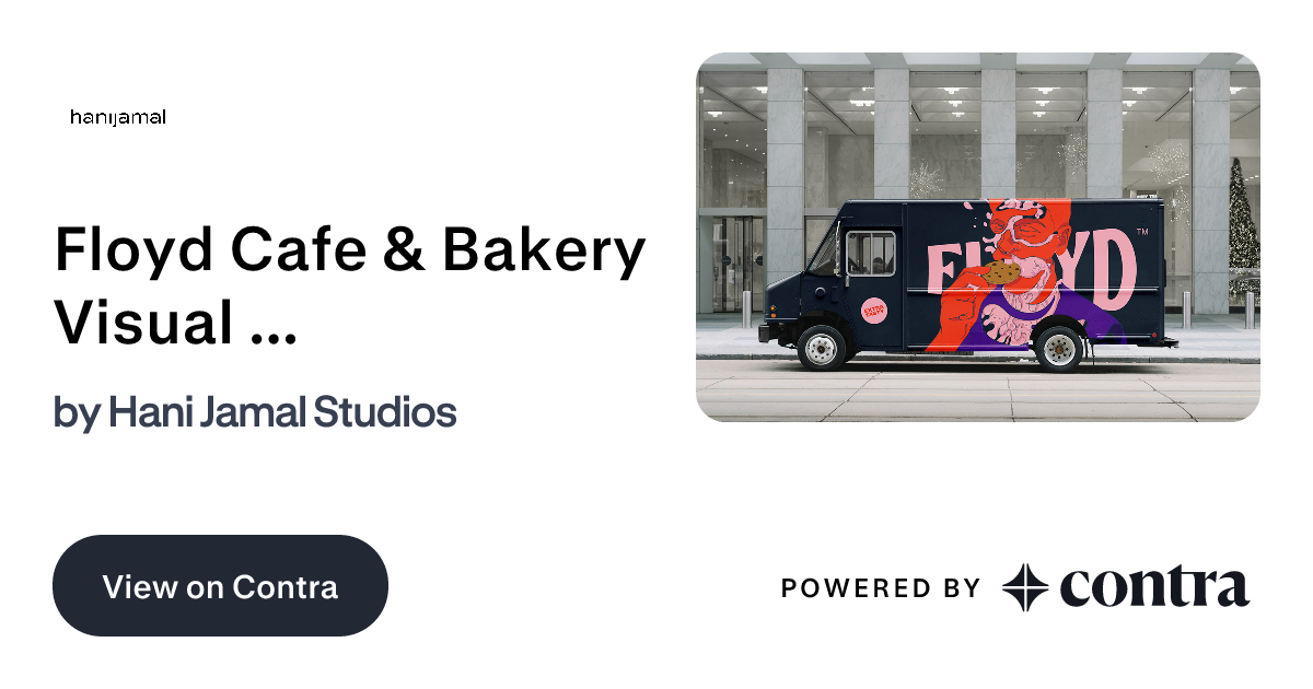 Floyd Cafe & Bakery Visual Identity by Hani Jamal Studios