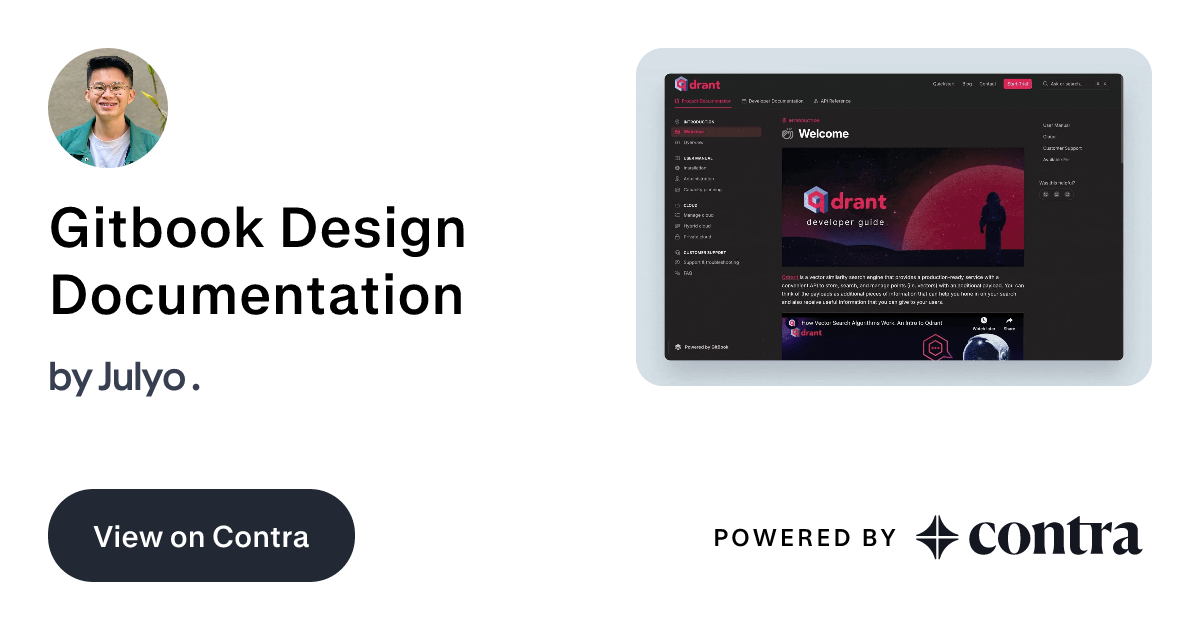 Gitbook Design Documentation by Julyo