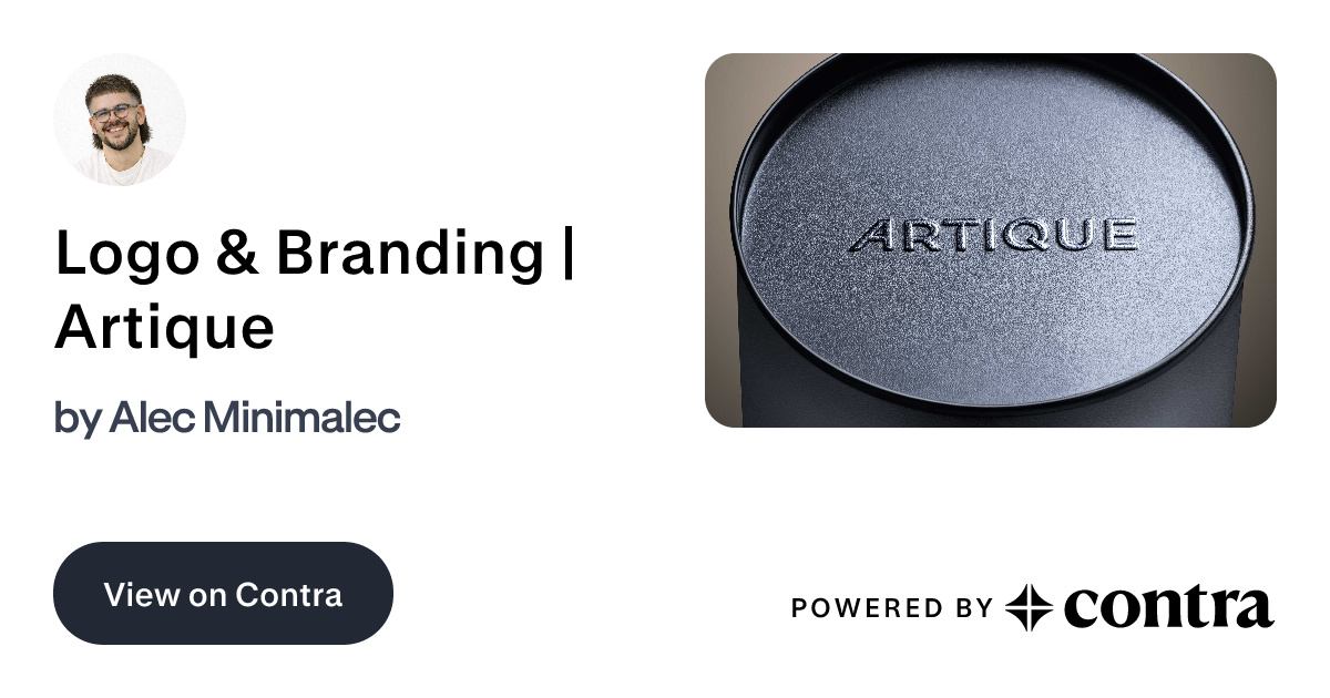 Logo & Branding | Artique by Alec Minimalec