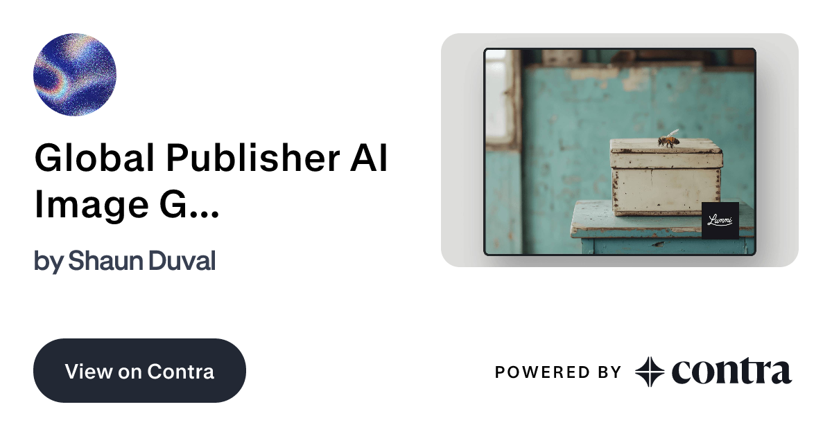 Global Publisher AI Image Generation Prompt Template by Shaun Duval