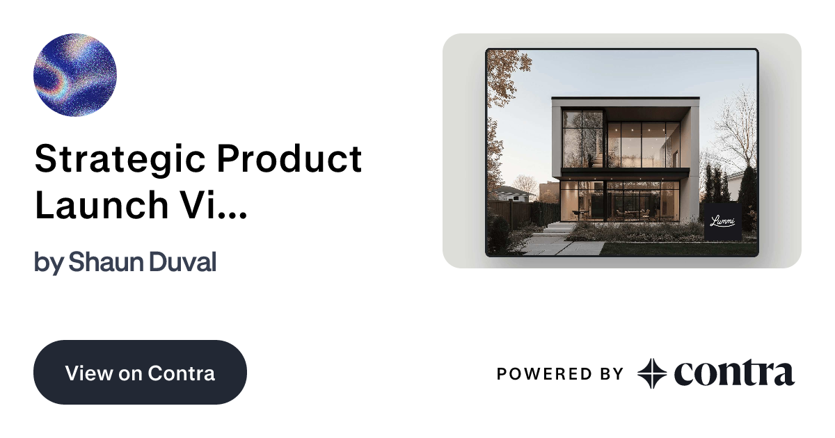 Strategic Product Launch Visual Campaign Prompt Template by Shaun Duval