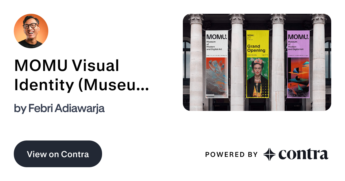 MOMU Visual Identity (Museum Branding) by Febri Adiawarja