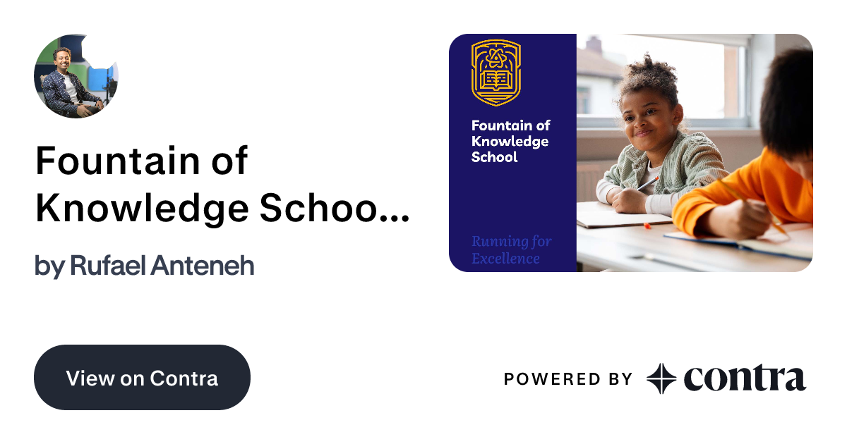 Fountain of Knowledge School: A Brand Reimagined by Rufael Anteneh