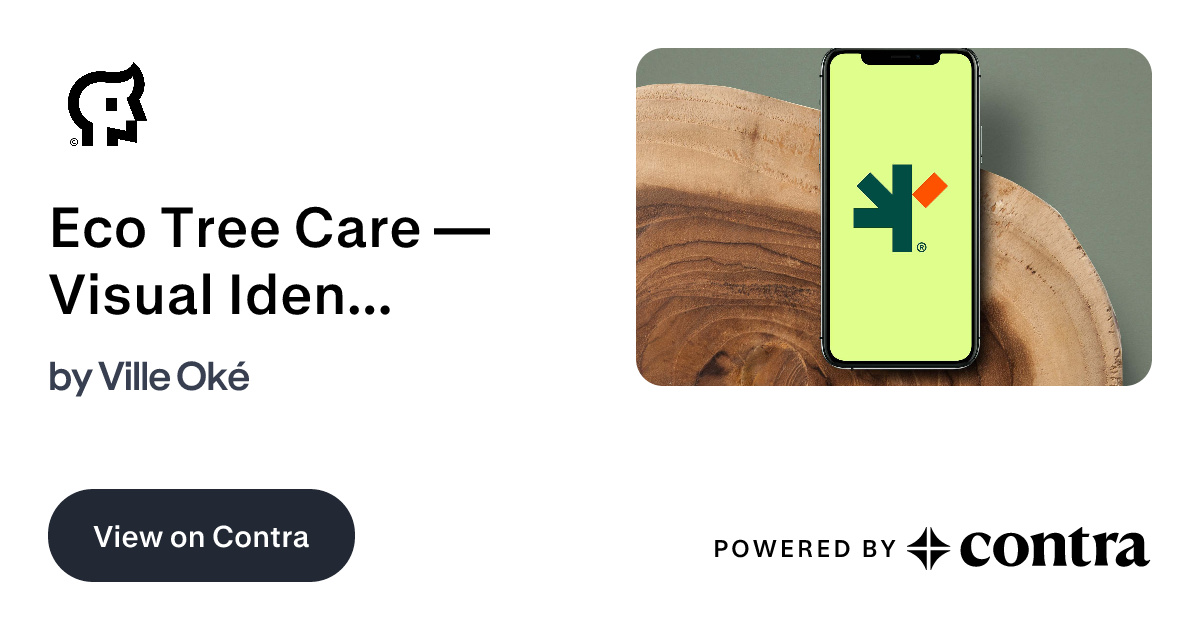Eco Tree Care — Visual Identity by Ville Oké