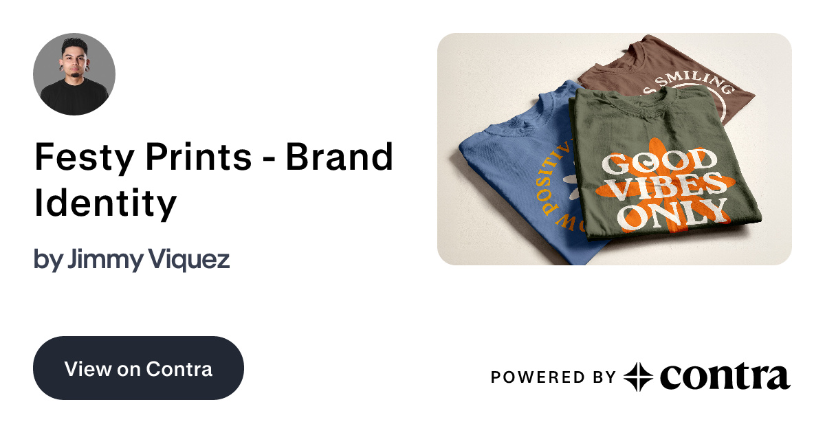 Festy Prints - Brand Identity by Jimmy Viquez