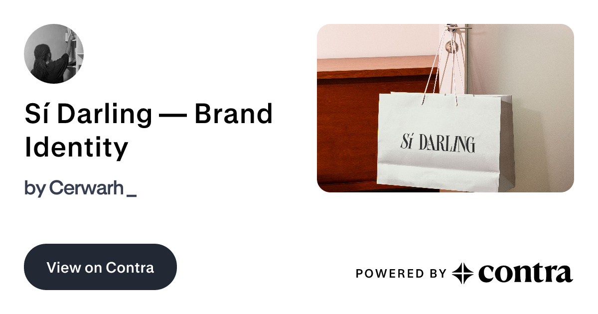 Sí Darling — Brand Identity by Cerwarh