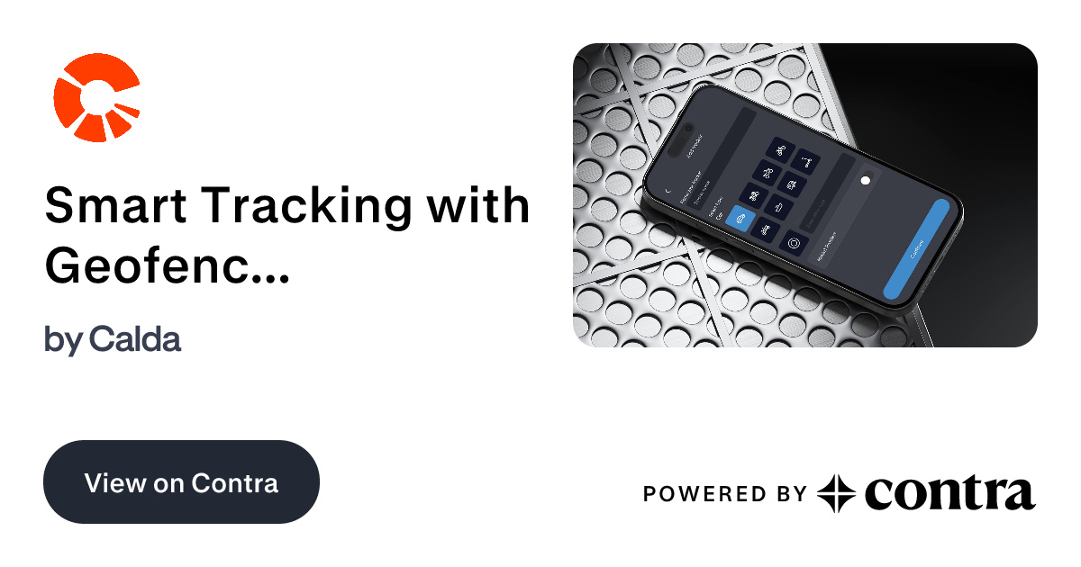 Smart Tracking with Geofence Control for MobioT by Calda