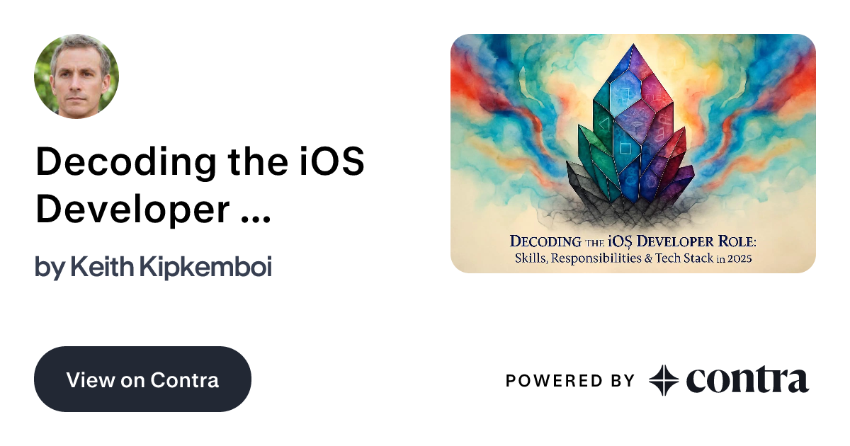 Decoding the iOS Developer Role: Skills, Responsibilities & Tech Stack ...