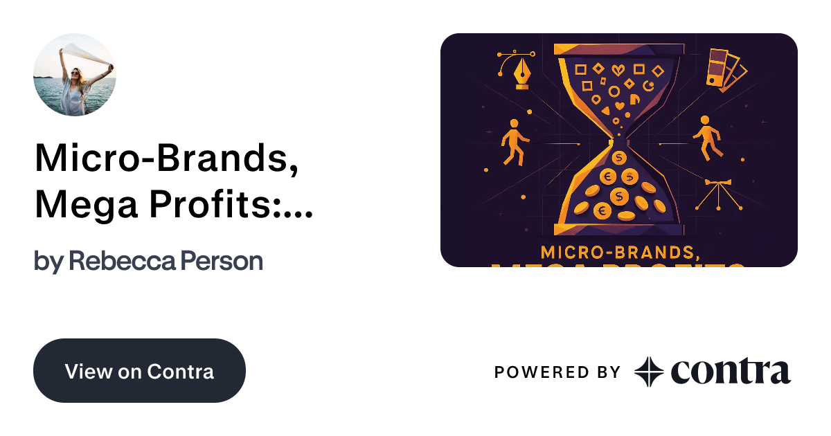 Micro-Brands, Mega Profits: How Niche D2Cs Fuel a Freelance Design Boom ...