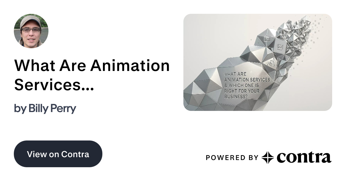 What Are Animation Services & Which One Is Right for Your Business? by ...