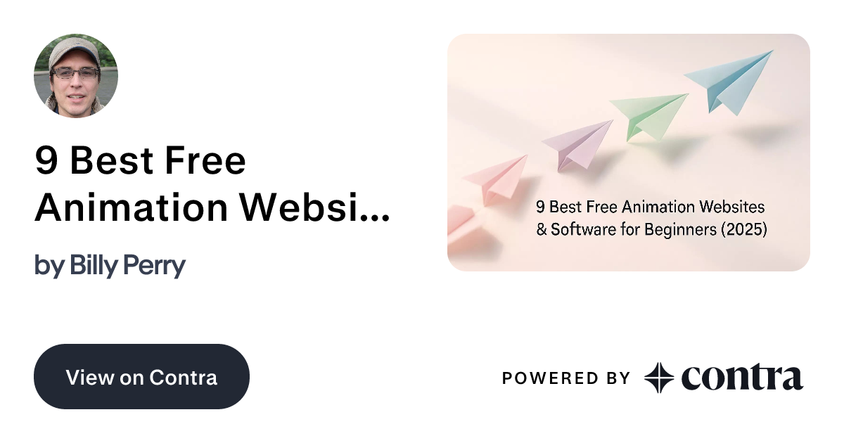 9 Best Free Animation Websites & Software for Beginners (2025) by Billy ...