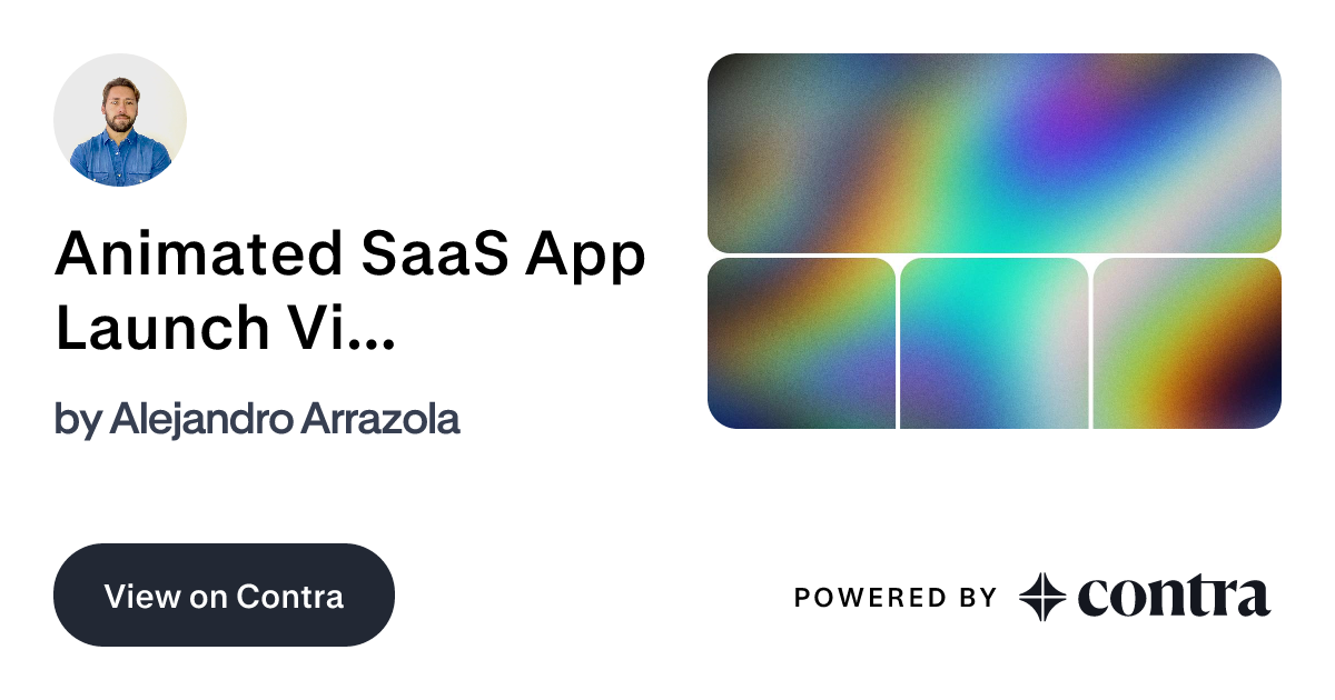 Animated SaaS App Launch Video (LCM) by Alejandro Arrazola