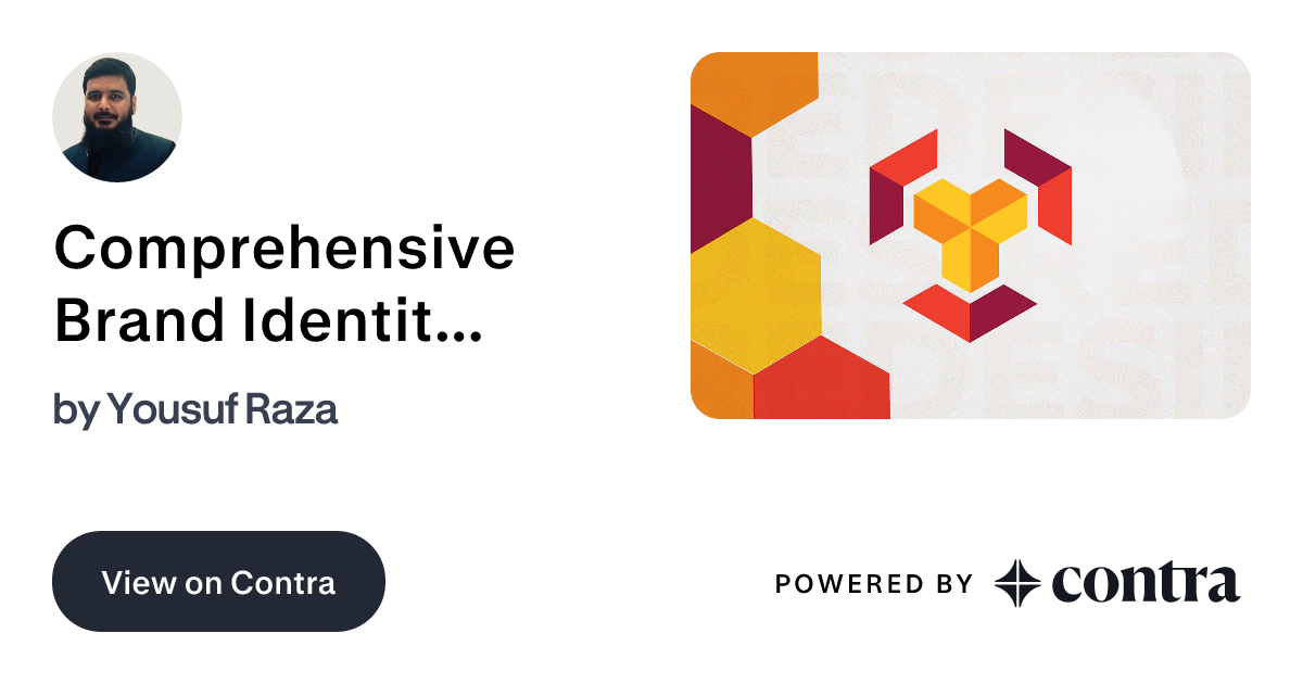Comprehensive Brand Identity Design by Yousuf Raza