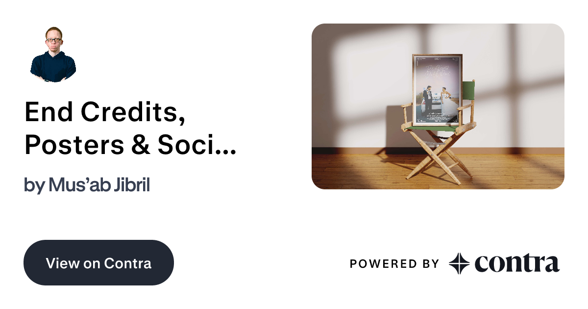 End Credits, Posters & Social Campaign – Till Death Do Us Part by Mus ...