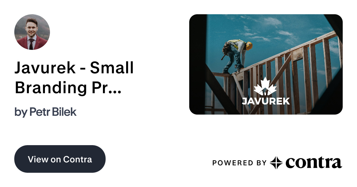 Javurek - Small Branding Project by Petr Bilek
