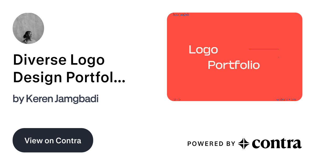 Diverse Logo Design Portfolio [Logofolio] by Keren Jamgbadi
