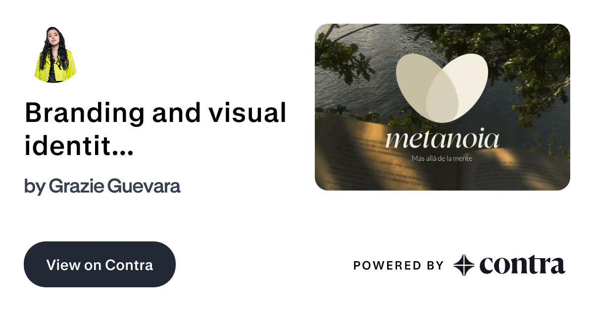 Branding and visual identity for Metanoia, a wellness brand. by ...