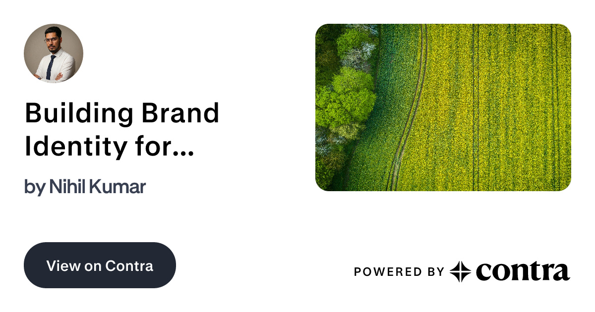 Building Brand Identity for Kalyani Biomass Power by Nihil Kumar