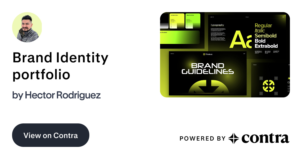 Brand Identity portfolio by Hector Rodriguez