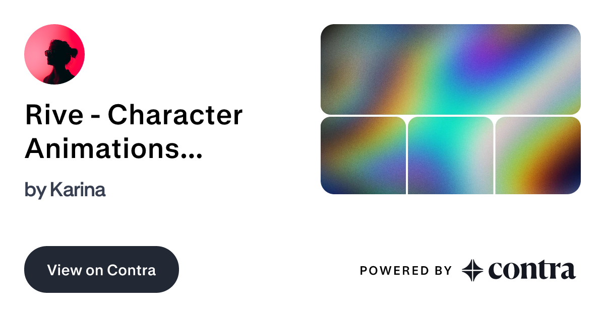 Rive - Character Animations with Outfits by Karina