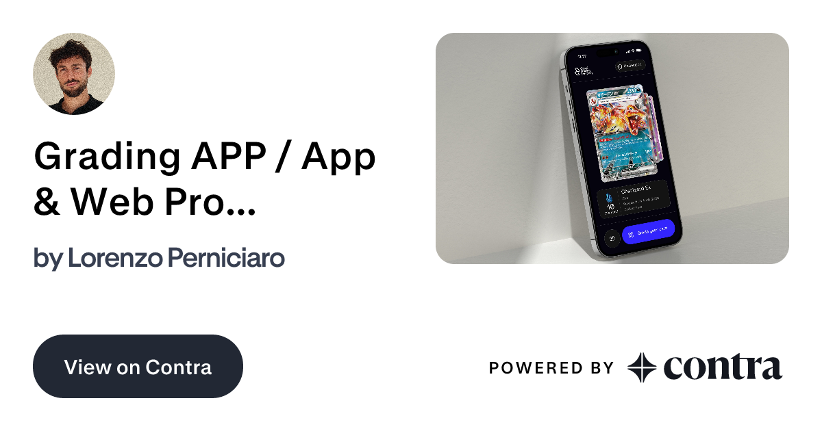 Grading APP / App & Web Product Design by Lorenzo Perniciaro