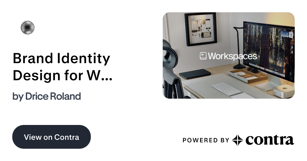 Brand Identity Design for Workspaces.xyz by Drice Roland