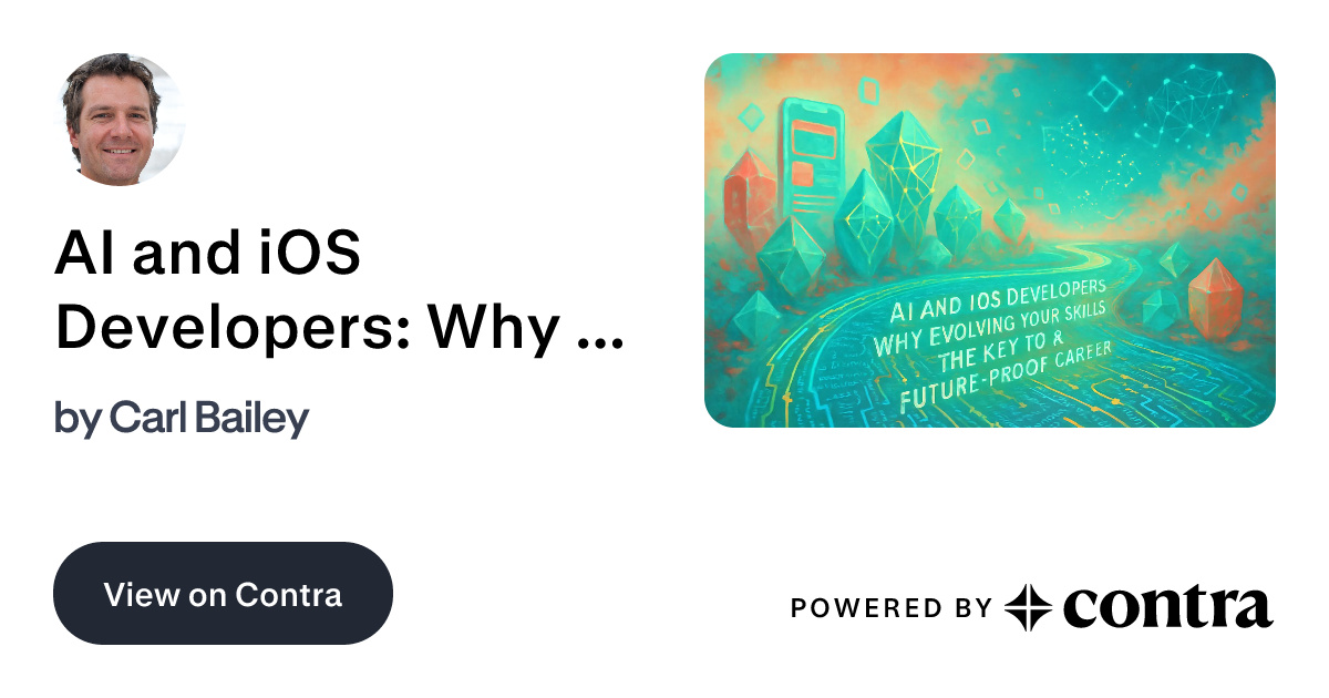 AI and iOS Developers: Why Evolving Your Skills is the Key to a Future ...