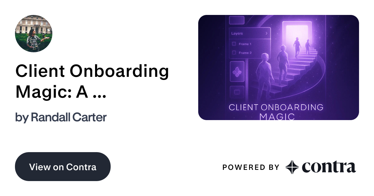 Client Onboarding Magic: A Figma Designer's Guide to Perfect Projects ...