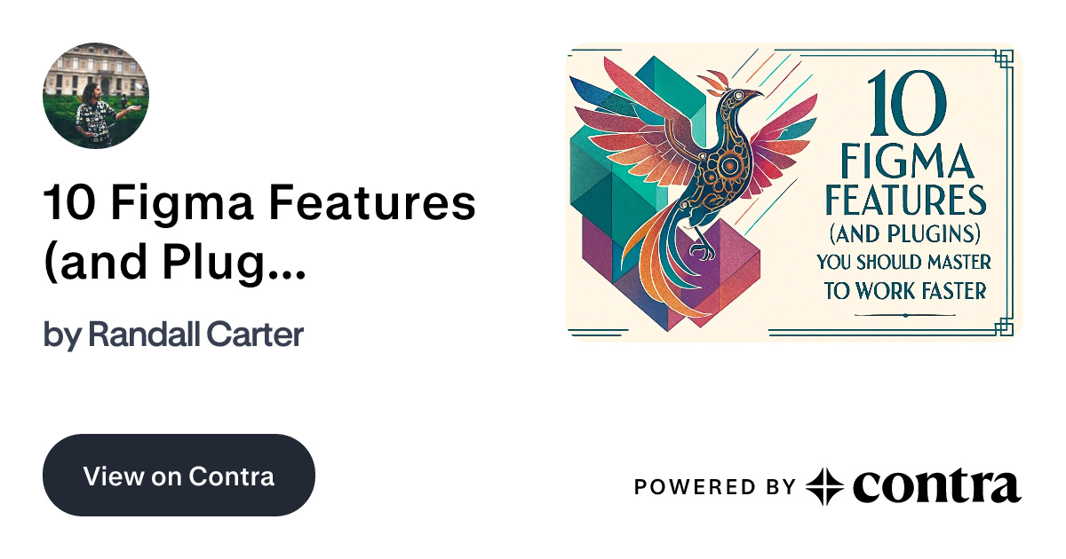 10 Figma Features (and Plugins) You Should Master to Work Faster by ...