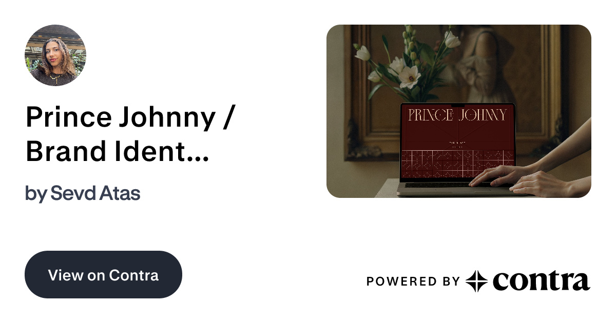 Prince Johnny / Brand Identity & Website by Sevd Atas
