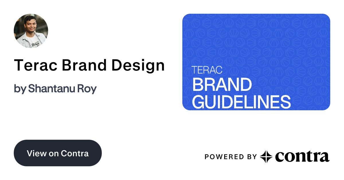 Terac Brand Design by Shantanu Roy