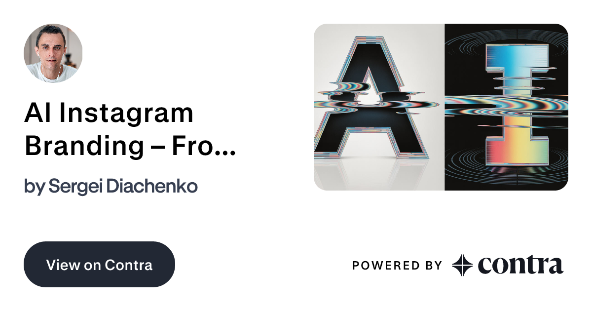 AI Instagram Branding – From Concept to Profile Grid by Sergei Diachenko