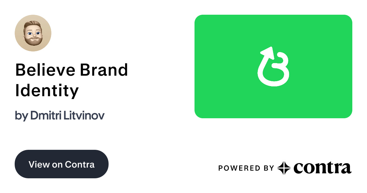 Believe Brand Identity by Dmitri Litvinov