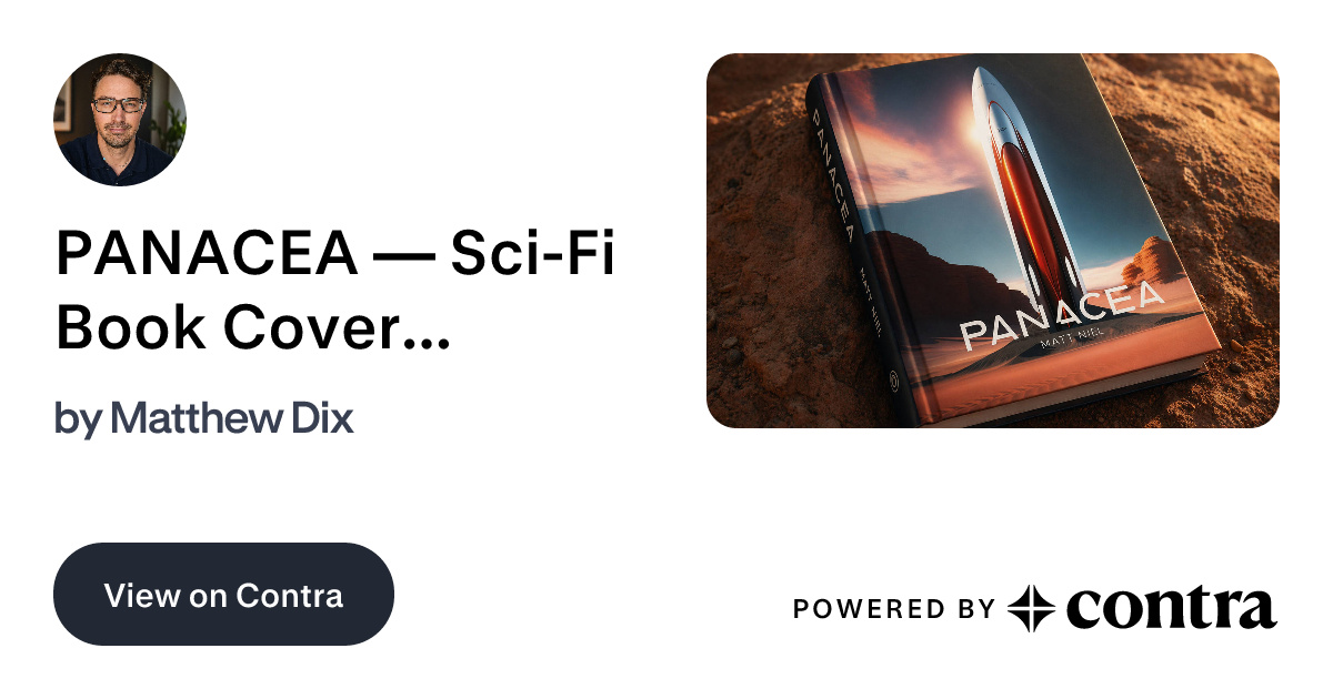 PANACEA — Sci-Fi Book Cover Design by Matty D!