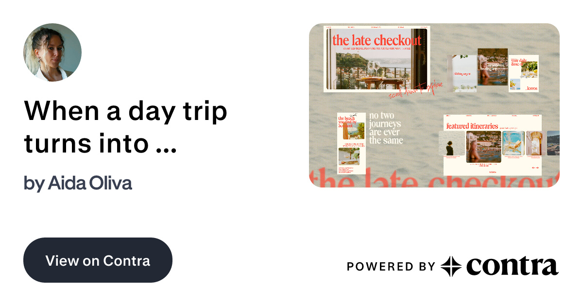 When a day trip turns into 145K+ Pin Impressions by Aida Oliva