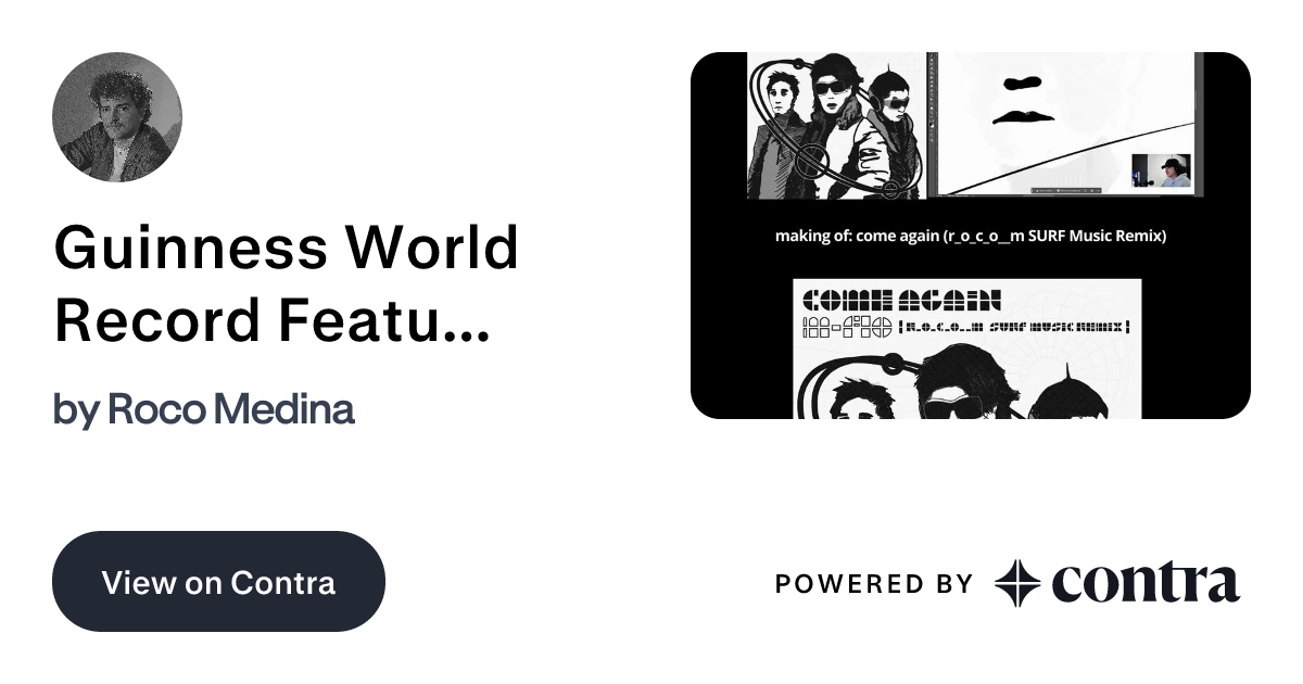 Guinness World Record Featured Remix and Album Art with m-flo by Roco ...