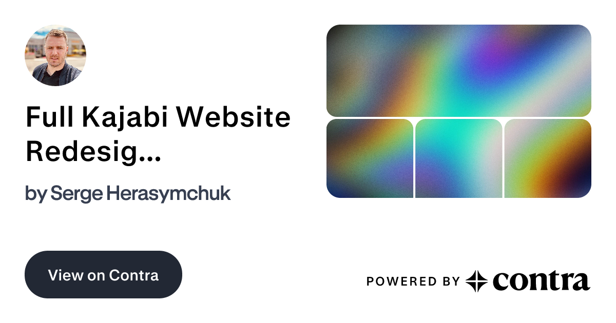 Full Kajabi Website Redesign & Build by Serge Herasymchuk