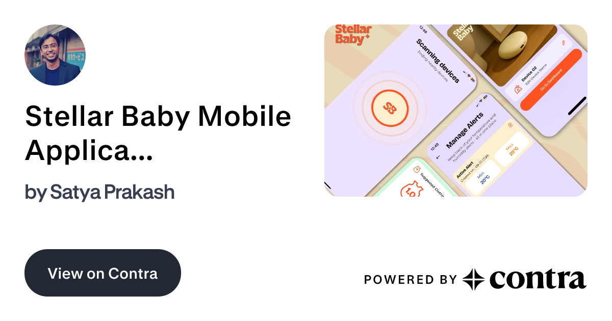 Stellar Baby Mobile Application by Satya Prakash