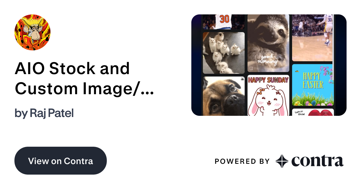 AIO Stock and Custom Image/GIF Picker by Raj Patel