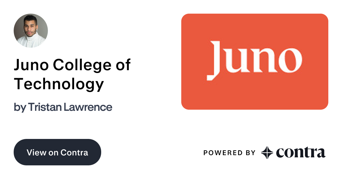 Juno College of Technology by Tristan Lawrence