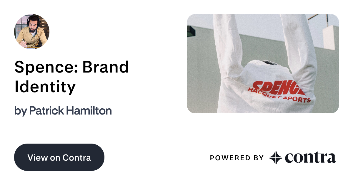 Spence: Brand Identity by Patrick Hamilton