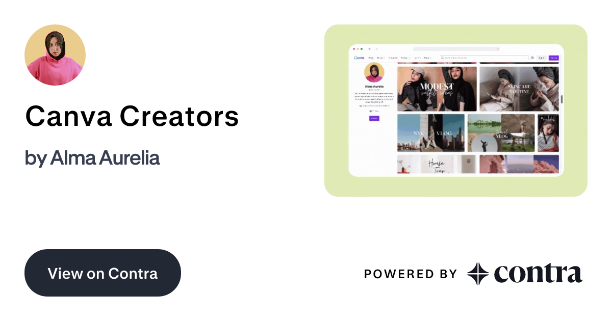 Canva Creators by Alma Aurelia